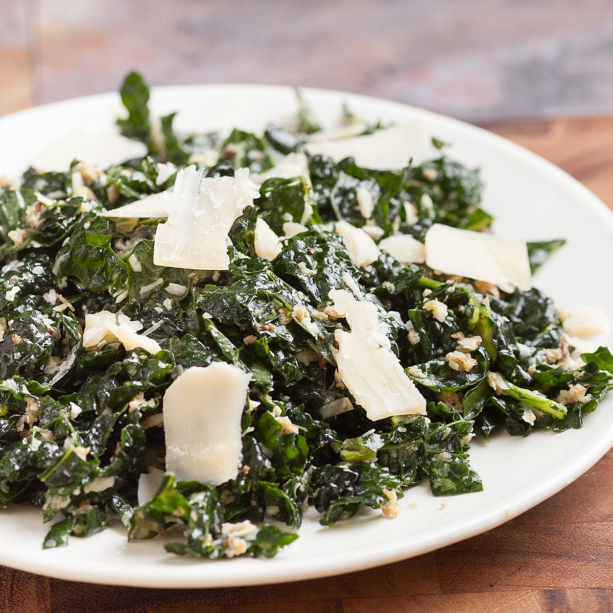 Savory Kale Salad w/ Parmesan Recipe Video – Inspired by Dr. Weil – Tom ...